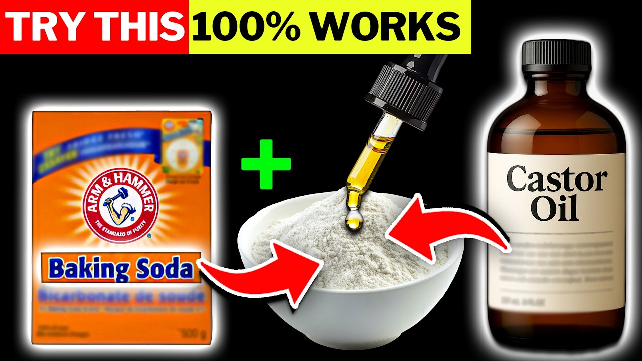 Castor Oil with Baking Soda: The Secret Doctors Won’t Tell You! 🧴🧂💥 – Green Tricks