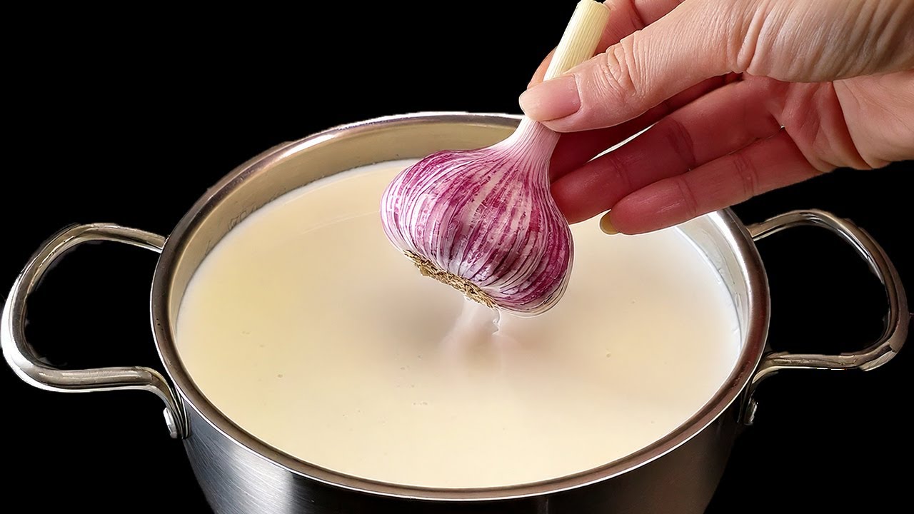 Boil Garlic in Milk – Drink It Once and See the Difference! 🧄🥛 – Green ...