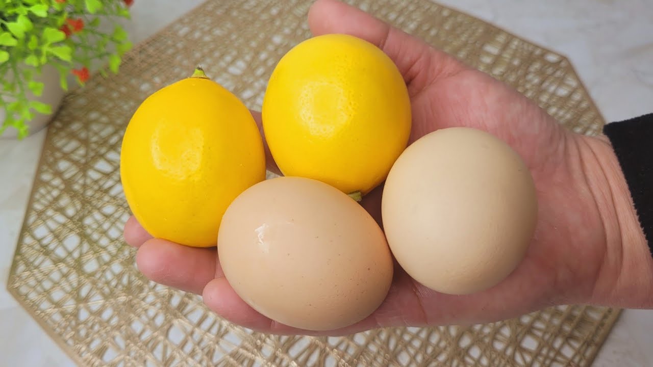 1 Lemon and 1 Egg – Not Just a Recipe, But PURE GOLD! 🍋🥚 – Green Tricks