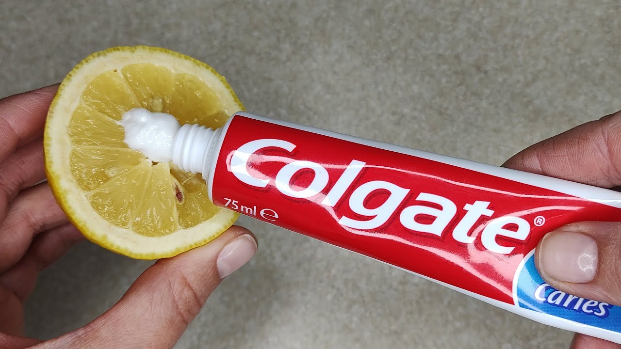 🧼🍋 Just Apply Toothpaste on Lemon and You Will Never Have This Problem ...